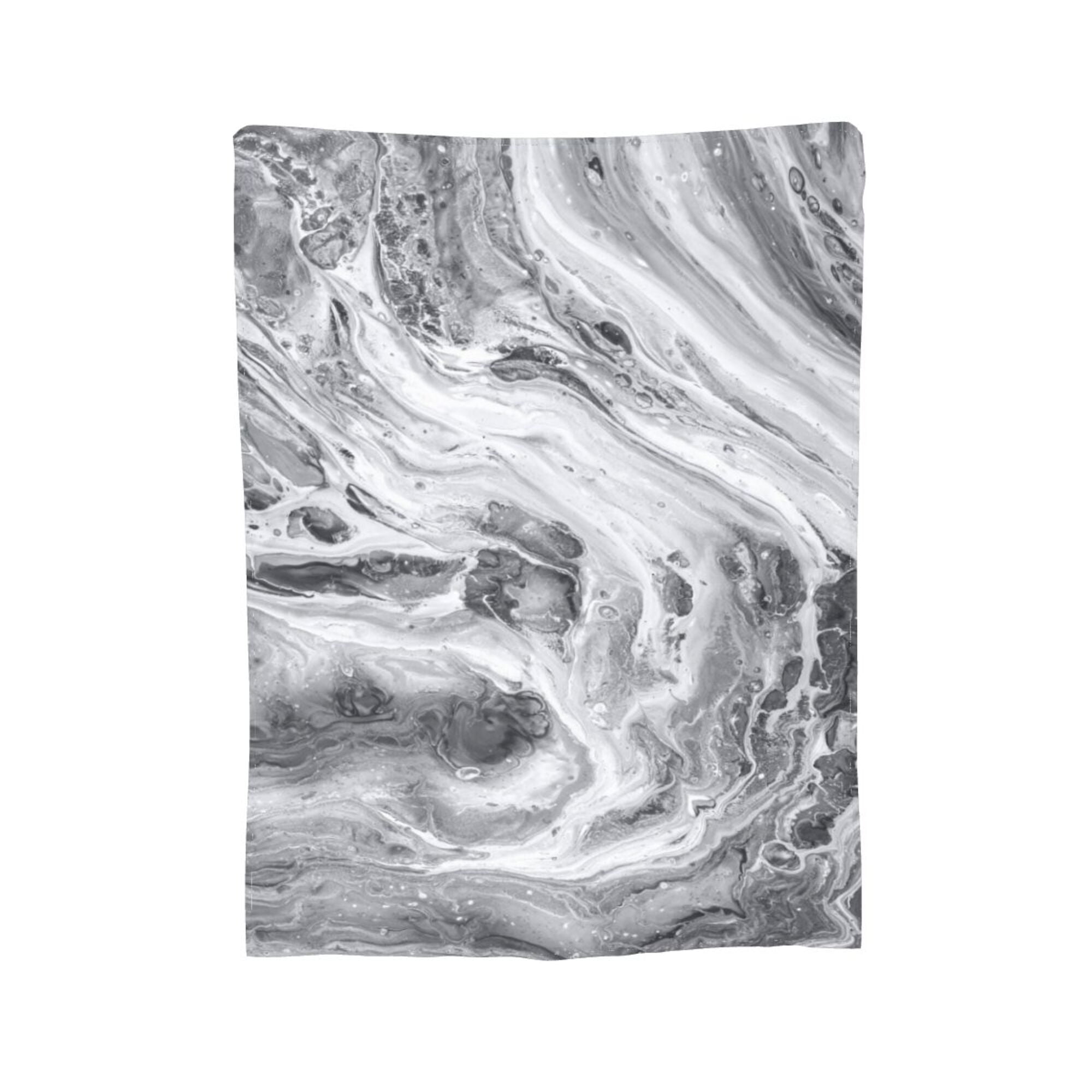 Gray Marble Texture Throw Blanket, Fluffy Soft Cozy Blanket Flannel ...