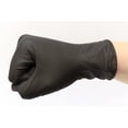 Denco Griptensity Commercial Grade Nitrile Gloves, Black, 7MIl, Diamond ...