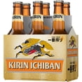 Kirin Ichiban Premium Beer, 6 Pack 12 fl. oz. Glass Bottles, 5% ABV ...