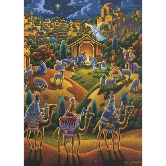 Nativity Christmas Card