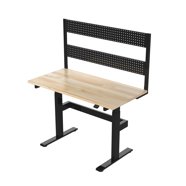 Duramax 2-Drawer Rolling Workbench 48 In. x 24 In. with wood top and ...