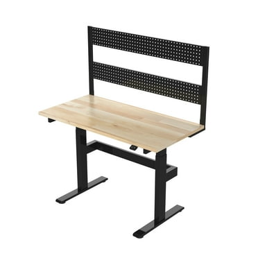 Duramax 2-Drawer Rolling Workbench 48 In. x 24 In. with wood top and ...