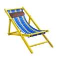 Axioma 2X Lounge Chair Lunch Break Folding Wicker Chair Sponge Pillow ...