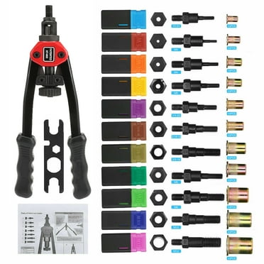 Astro Pneumatic Tool 1452 XL Nut/Thread Setting Hand Riveter Kit 1/2 ...