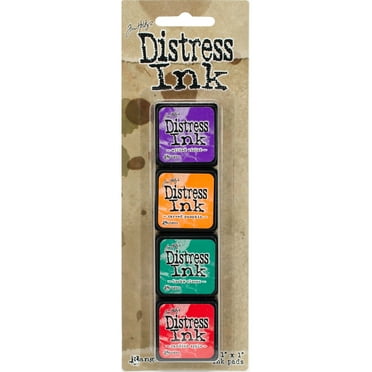 Tim Holtz Distress Mini Ink Pads 4/Pkg-Kit 2 - Walmart.com
