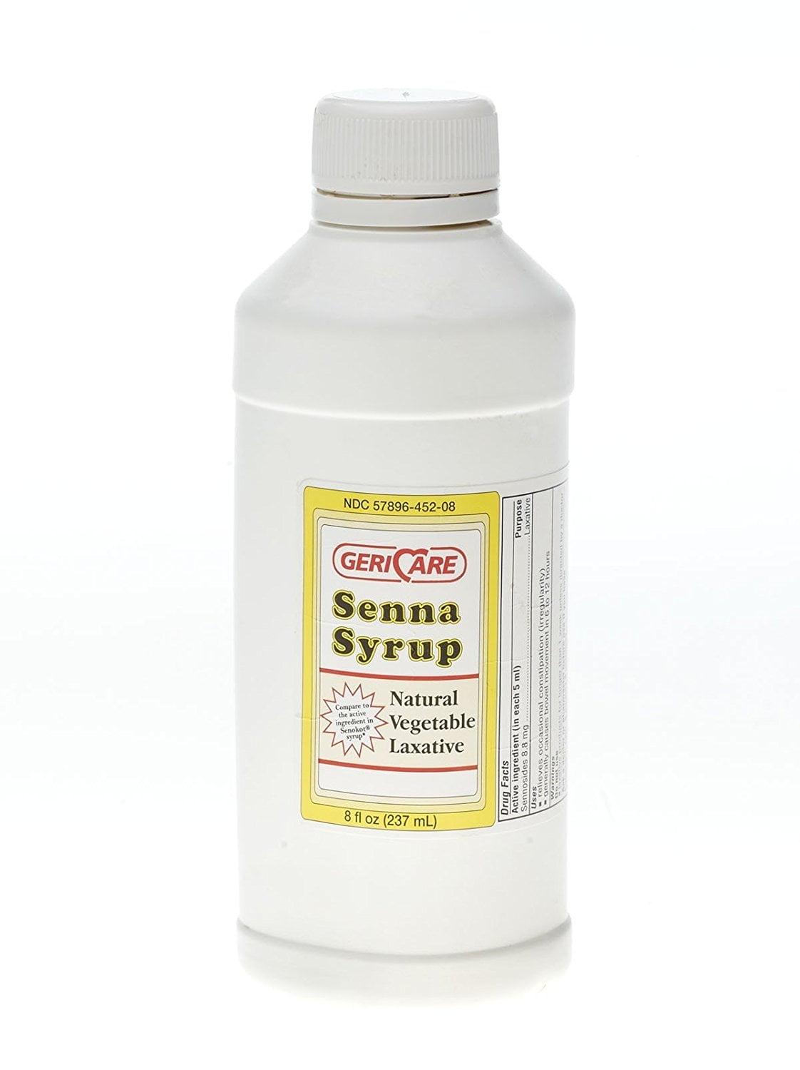 Gericare Senna Laxative Syrup, 8 Fl. Oz. - Walmart.com
