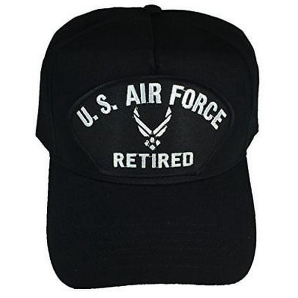 USAF AIR FORCE RETIRED HAP ARNOLD LOGO WINGS HAT AIRMAN SERVICE PROUD ...