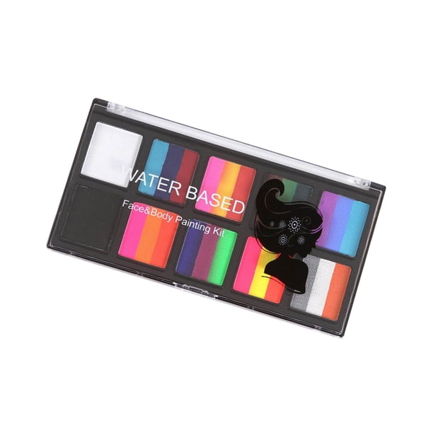 Face Body Paint Palette Professional Safe Water-Based paint Body Paints ...