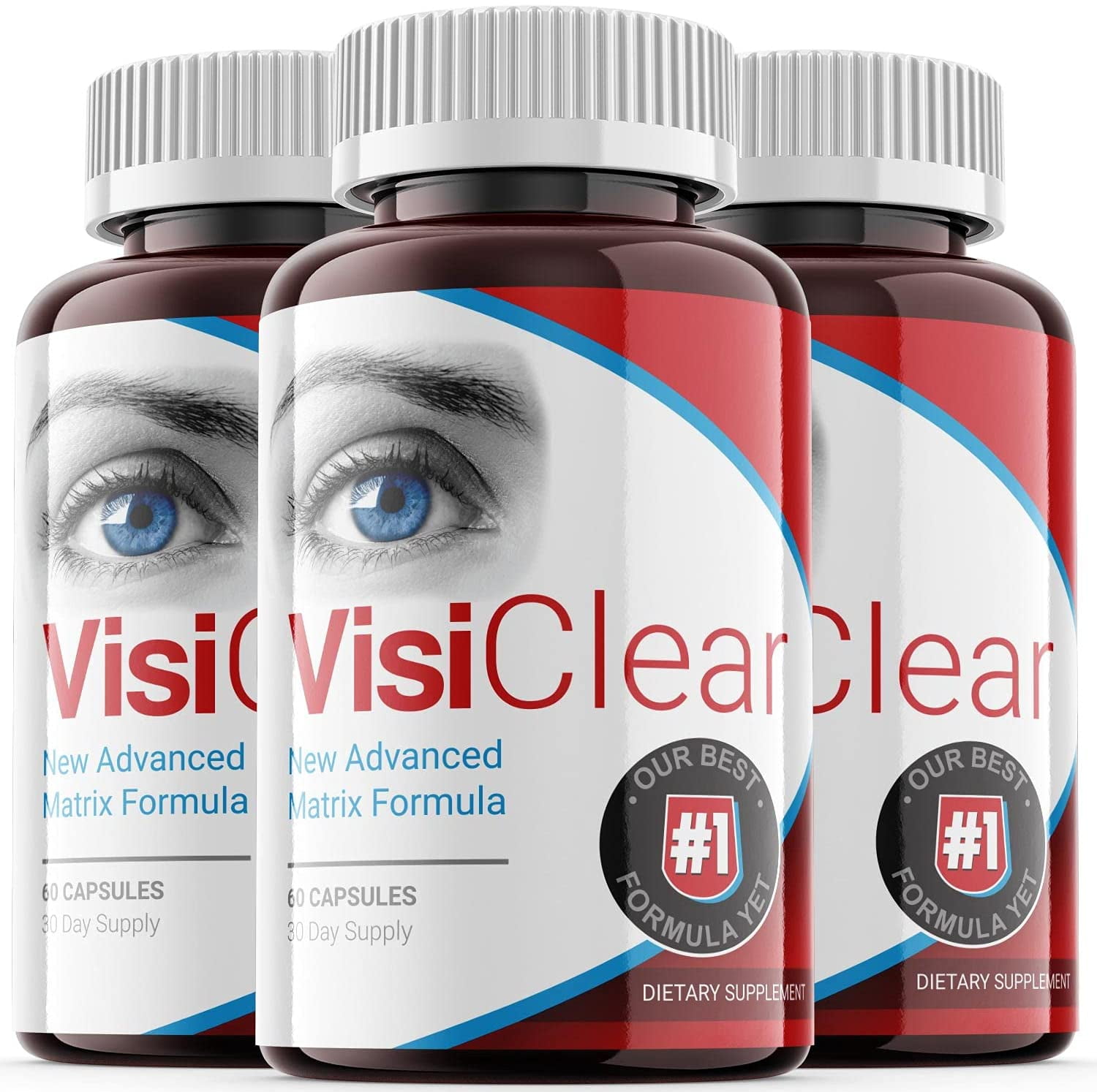 (3 Pack) VisiClear - New Advanced Revolutionary Eye Health Matrix ...