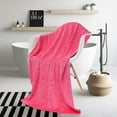 Fiber Bath Towel - Ultra-absorbent, Non-shedding, Quick-dry, Cute ...