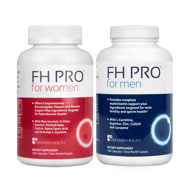 FH PRO Fertility Supplements for Men and Women, Hormone Balance for ...