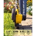20V 9" Cordless Lawn Edger with 4.0Ah Battery & Charger, 3 Cutting ...