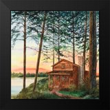 Baliko, Linda 15x15 Black Modern Framed Museum Art Print Titled - Into ...