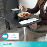 Stander Wonder Tray, Adjustable Swivel TV Tray Table, Large Laptop ...