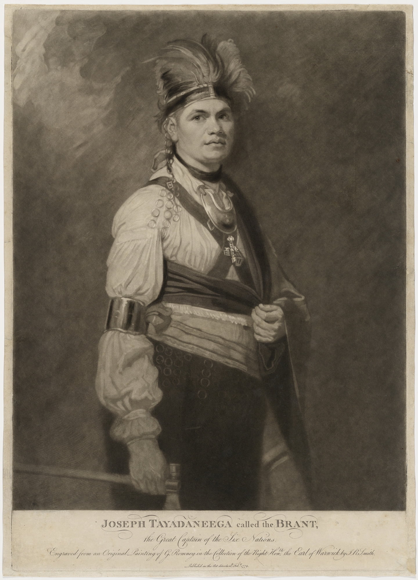 Portrait of George Romney 1 - Vivid Imagery-12 Inch BY 18 Inch ...