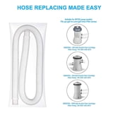 Dengmore 3 M Inground Swimming Pool Vacuum Cleaner Hose Suction ...