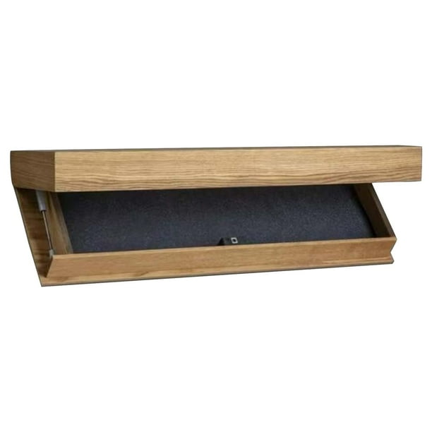 Concealed Floating Shelf with Hidden Compartment, Wall Mounted Secret ...