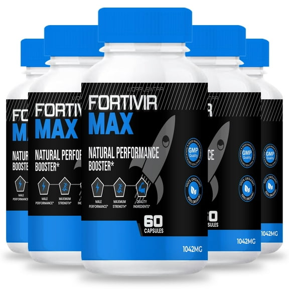 (5 Pack) Gluco Maxum Capsules Gluco Maxim Glycogen Support Pills (300 ...