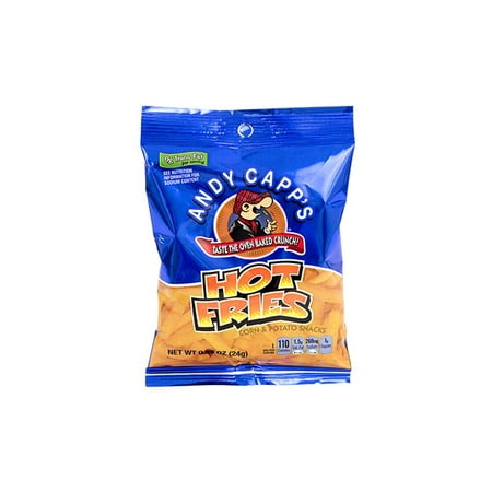 Andy Capps Hot Fries .85 oz, 72 Count - Walmart.com