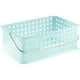 InterDesign Plastic Basket, Blue - Walmart.com