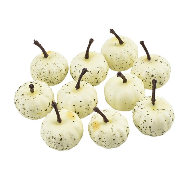 Faux Pumpkins, 10 Piece Mini Pumpkins Simulation Fake Pumpkins Diy ...