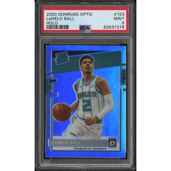 2020 Panini Donruss Optic Lamelo Ball #153 Holo PSA 9 - Walmart.com
