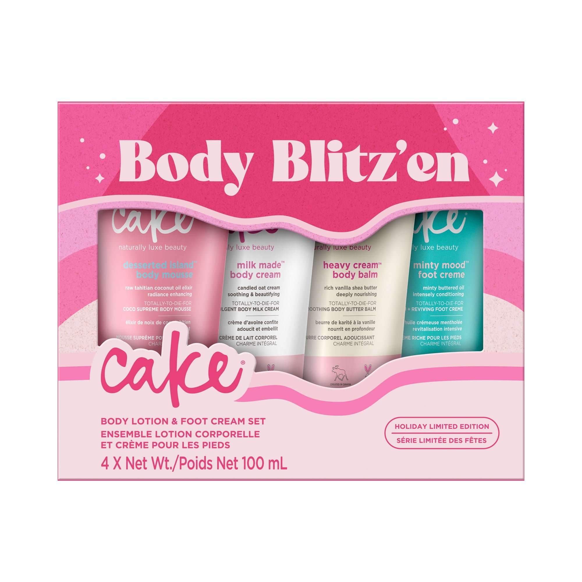 Body Blitz'en Body Lotion & Foot Cream Set - Walmart.ca