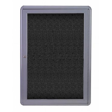 Ghent, GHEOVK1F91, 1-door Ovation Enclosed Fabric Tackboard, 1 Each ...