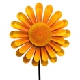 Dserhfy Sunflower Wind Spinner 360 Degree Rotating Windmill Yard Art ...