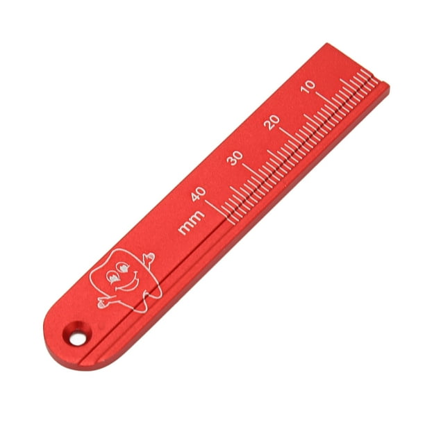 Regla dental endodóntica, regla endodóntica Regla de medida dental de ...