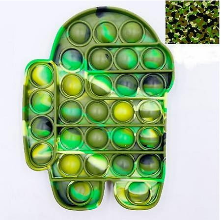 Among Us Push Pop Pop Bubble Sensory Fidget Toy,stress Reliever ...