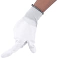 Anti Static Gloves, Nylon Fiber PU Coated Palm Finger Part with ...