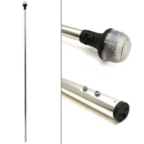 Attwood Boat Navigation Pole Light | Legend Articulating 58 Inch ...