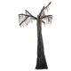 Northlight 7.5' Standing Ghost Tree Halloween Decoration - Black/Gray ...