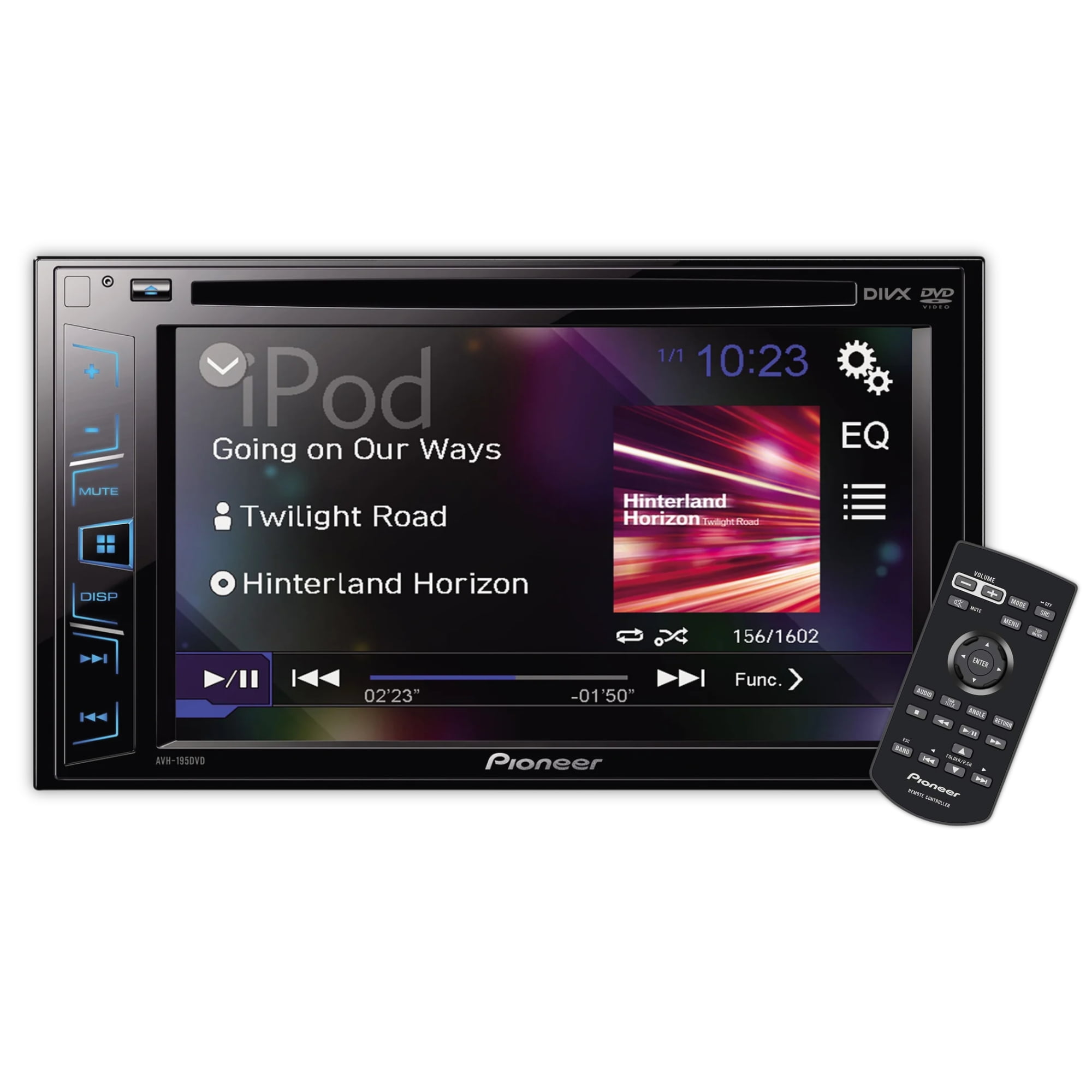 Autoestéreo con Pantalla Pioneer AVH195DVD4 6.2 PLG 2 Din Sin Bt | Bodega Aurrera en línea