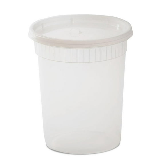 32 Oz Plastic Containers Lids