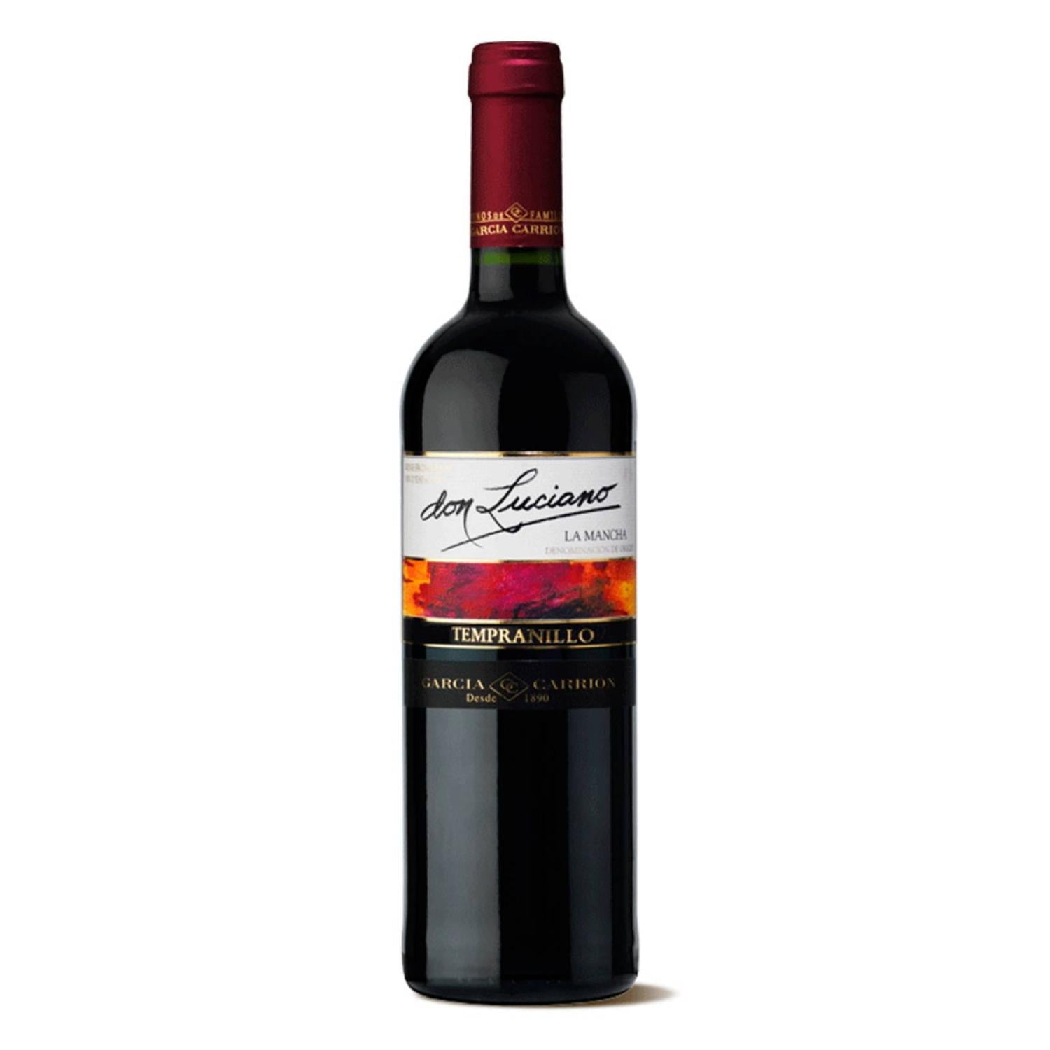 Pack de 12 Vino Tinto Don Luciano Tempranillo 750 ml Don Luciano ...