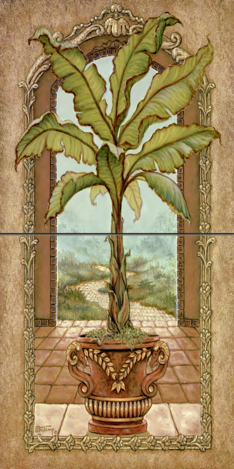 Tile Mural Kitchen Backsplash - Classical Banana Tree-JK - by Janet ...