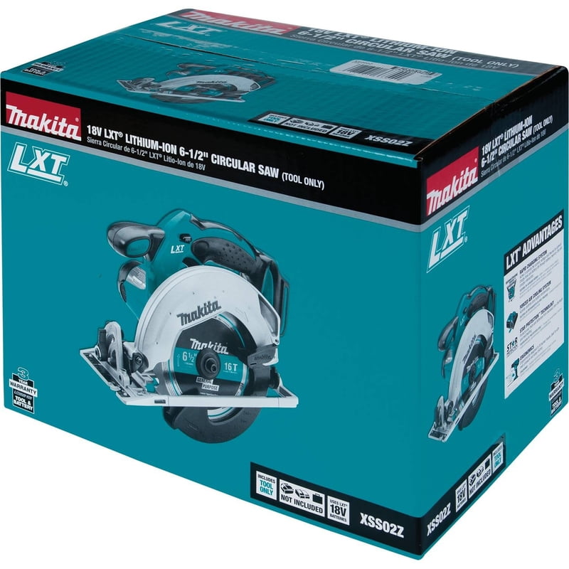 Buy Makita XSS02Z 18-Volt 6-1/2-Inch Lithium-Ion Cordless Circular Saw ...