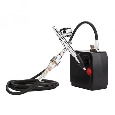 Spray Paint Gun Mini Compressor Air Brush Kit Spray Tattoo NSpray Paint ...