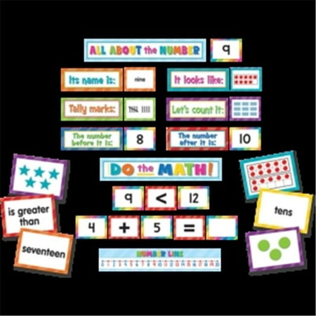 Teacher Created Resources Numbers Counting Pocket Chart Cards | Walmart ...