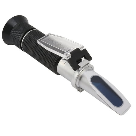 Brix Meter Refractometer, Handheld Refractometer Alcohol Tester Digital ...