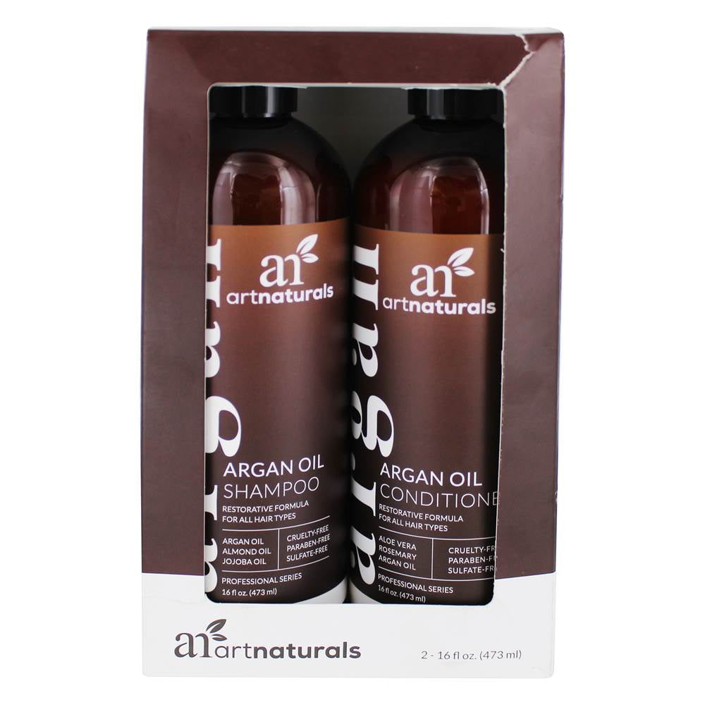 ArtNaturals Moisturizing Repairing Daily Shampoo & Conditioner - 2 ...