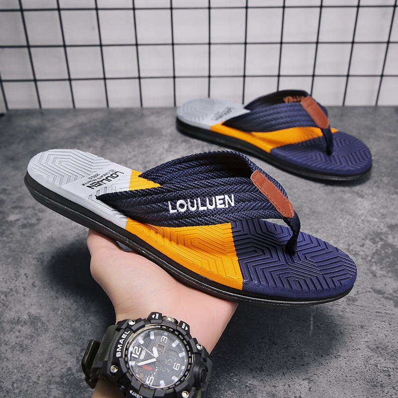 Click here for Zhaoyang Men Flip Flops Summer Beach Flip Flops Hi... prices