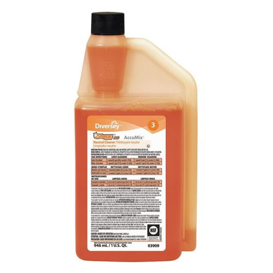 Diversey Stride SC Neutral Cleaner, Alcohol-based, Citrus Scent, 32 ...
