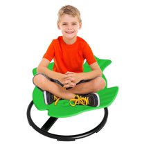 Giftmark Wooden Children's Double Slat Back Rocking Chair, Natural Wood ...