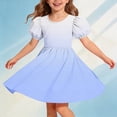 Babcutegg Girls’ Breathable Summer Dress With Ruffled Short Sleeves ...