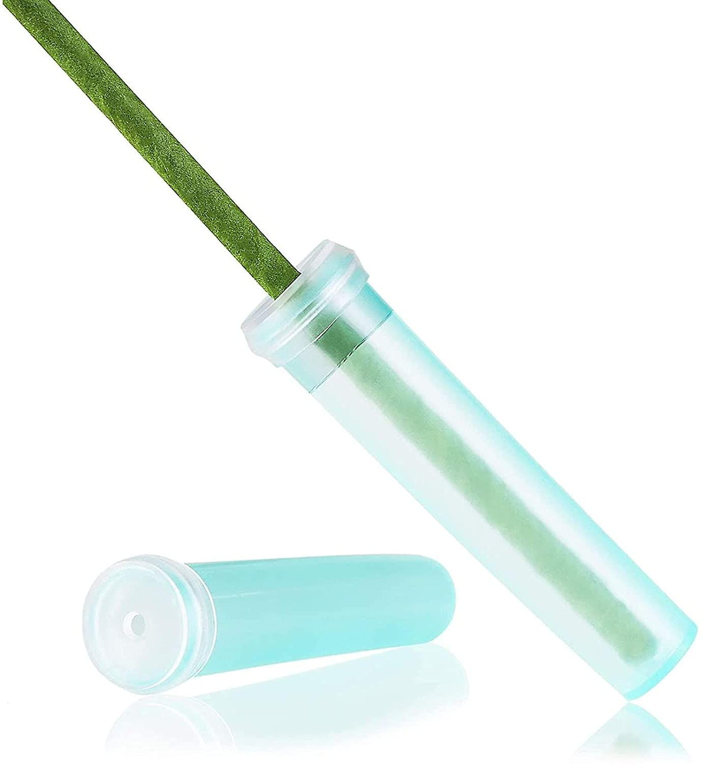 Flower Tube - Paquete de 100 tubos florales, viales de flores, tubo de ...