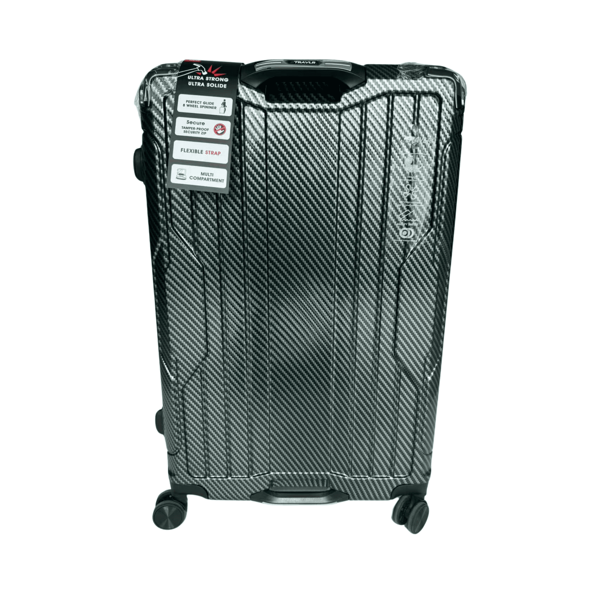 Click here for Travlr Textured Print Large (29)hardside Luggage E... prices