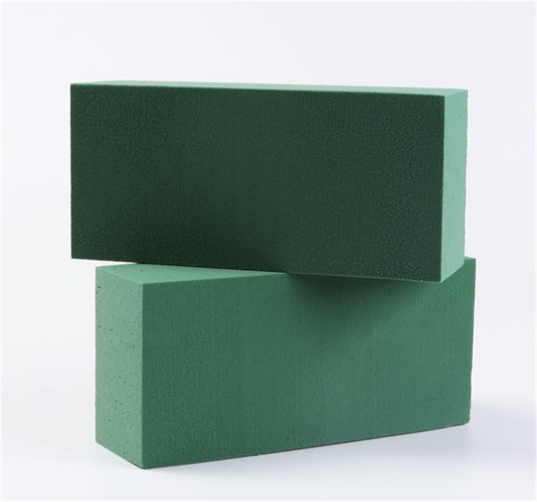 2 Pcs Floral Foam Blocks for Fresh and Artificial Flowers, Happon Wet ...